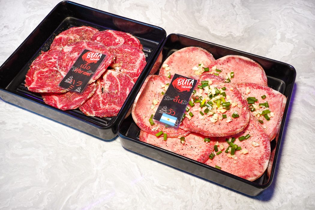 กินไม่อั้นปิ้งย่างเนื้อคือดีย์ ราคา 299, 499 ลิ้นวัว ไส้วัว ก็ยังมี ...